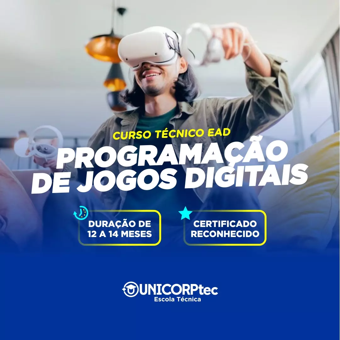 Técnico em Programação de Jogos Digitais – Centro Educacional Smart Santos